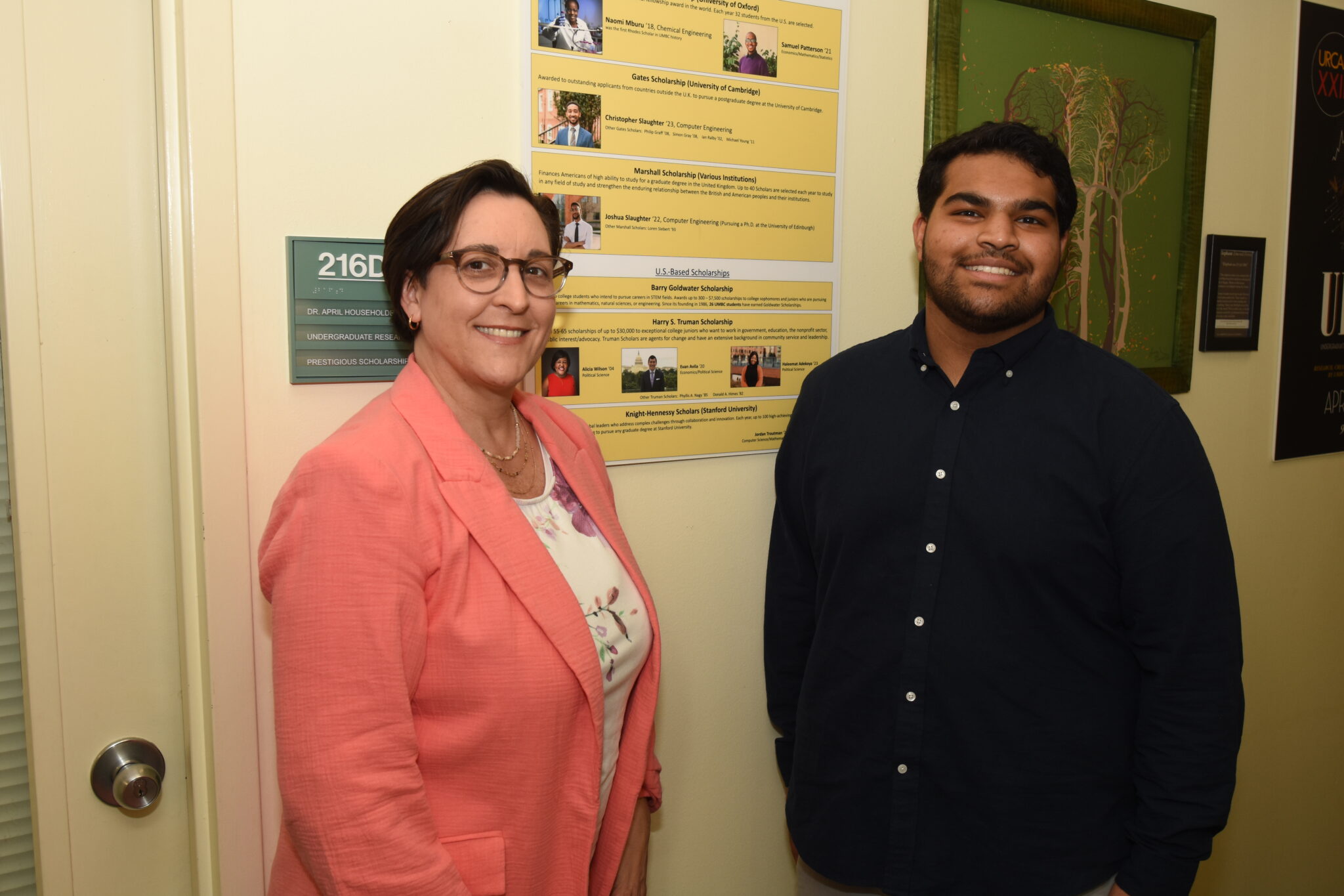 UMBC’s Arjun Kanjarpane And Anya Viswanathan Receive Prestigious ...